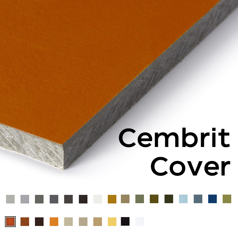 Фіброцементна панель CEMBRIT COVER для вентфасадів від Cembrit офіційно ...