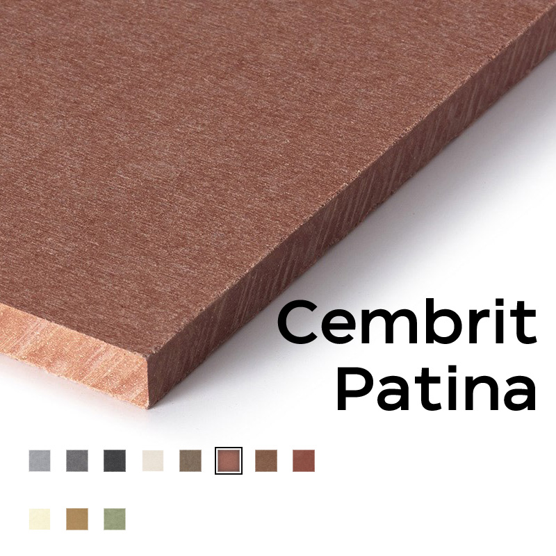 Фіброцементна панель CEMBRIT PATINA для вентфасадів від Cembrit ...