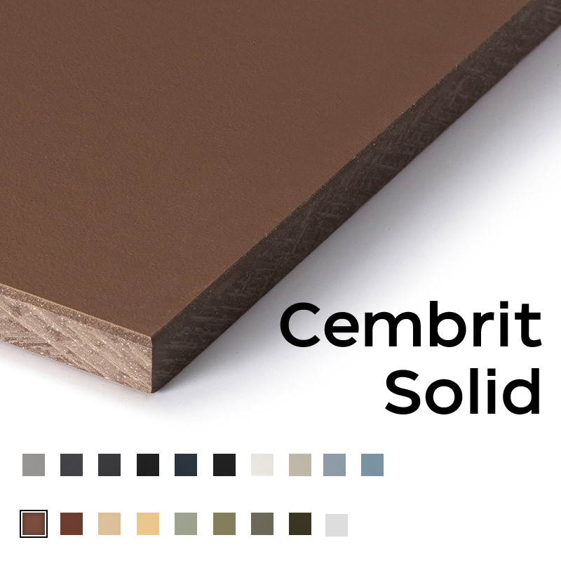 Фіброцементна панель CEMBRIT SOLID для вентфасадів від Cembrit офіційно в Украіні